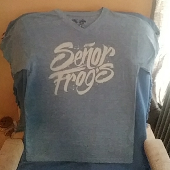 Senor Frogs | Shirts | Senor Frogs V Neck Tshirt | Poshmark